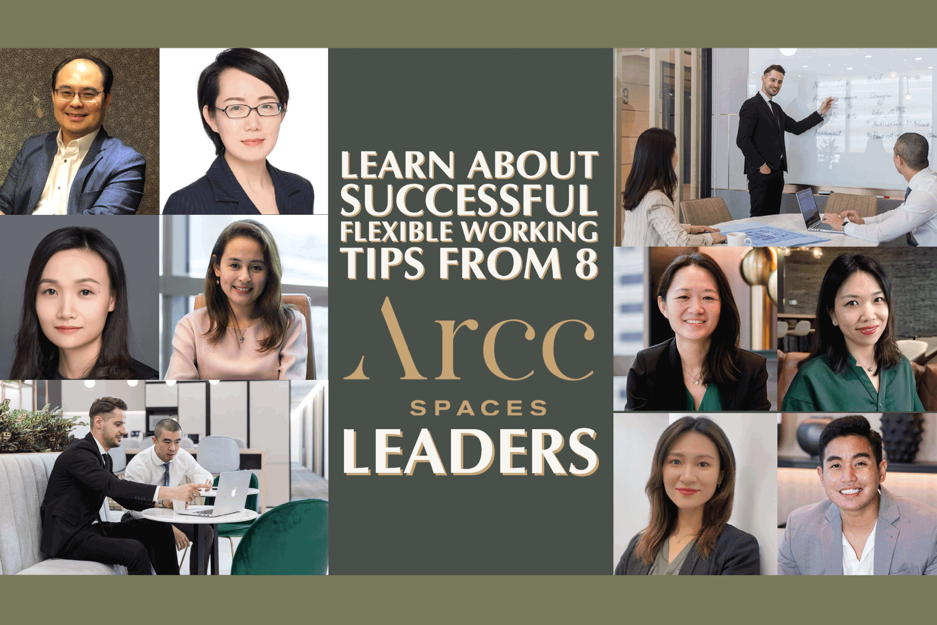 Learn about successful flexible working tips from 8 Arcc Spaces leaders